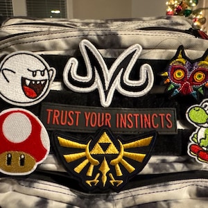 Custom Name Tag Patch Fully Embroidered (iron-on) - Etsy