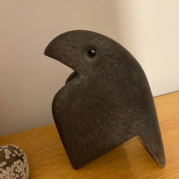 Ceramic Sculpture "raven", a Figure of a Raven, a Collection of Crows ...