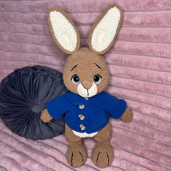 Crochet Bunny Pattern / Stuffed Bunny / Crochet Animals / Amigurumi ...