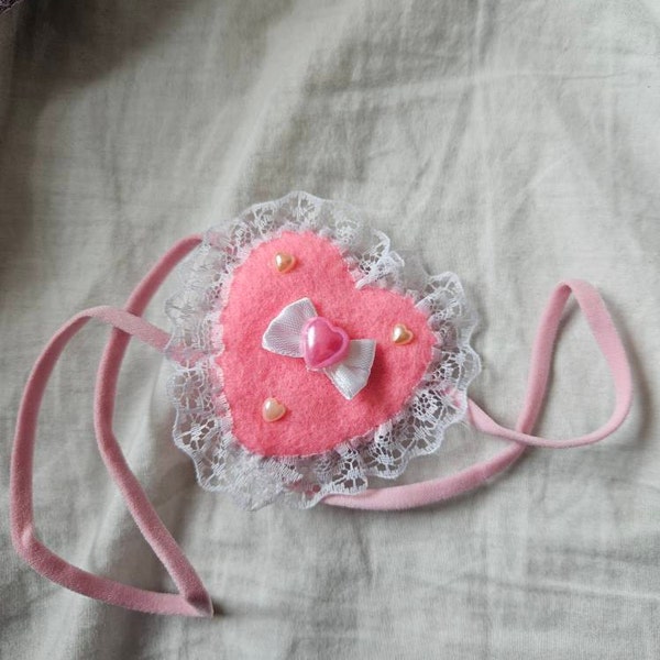 Menhera Lace Eye Patch | Handmade Yami Kawaii Accessories | Menhera Kei ...
