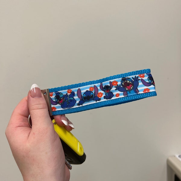 Lilo & Stitch Disney Key Fob FE Gift, Wristlet, FE, Fish Extender, Lilo ...