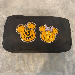 Mickey Peace Sign Hand Chenille Glitter Iron on Patch Mickey - Etsy