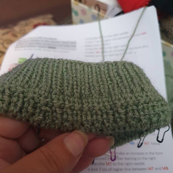 2 in 1, Knitting Patterns Set, Knit Pattern Baby Jumper, Pattern in ...