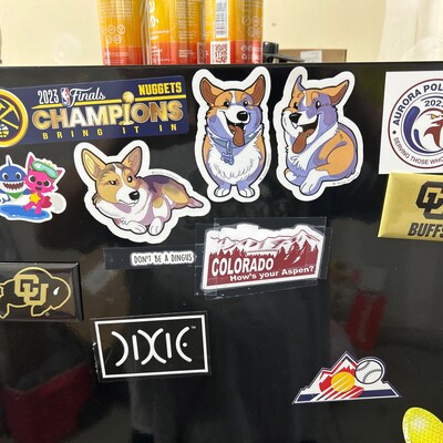 Corgi Fresh Toasted Burnt Sticker Pembroke Welsh Corgi Stickers Dog ...