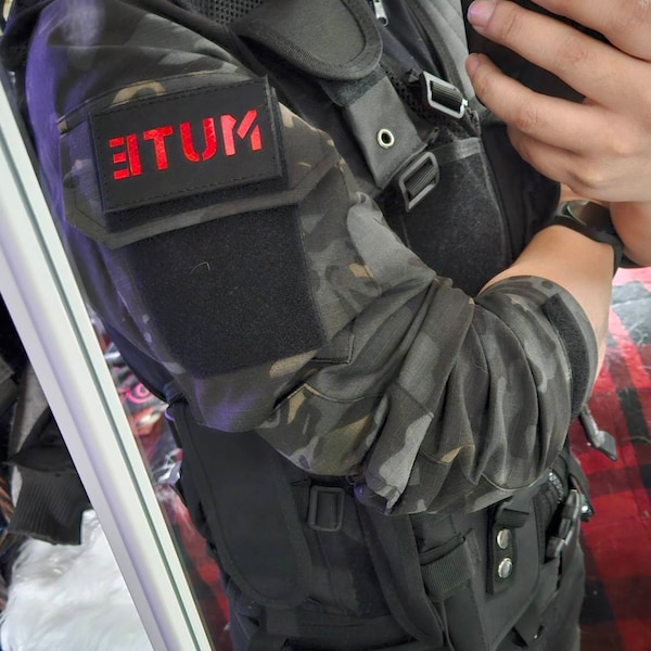 Custom Callsign Patches Your Own Text Lasercut Patch Customized IR ...