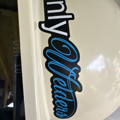 Only Fishing Decal, Welding Helmet Decal, Tackle Box Sticker ...