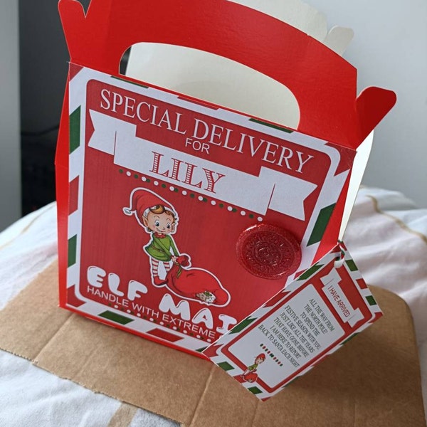 Pizza, Grazing, Platter Gift Box, Personalised Christmas Pizza Box ...