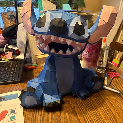 Red Panda Wall Decor Papercraft DIY Pepakura Origami Template Low Poly ...