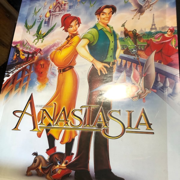 Anastasia Original Licensed 1998 Poster - Etsy