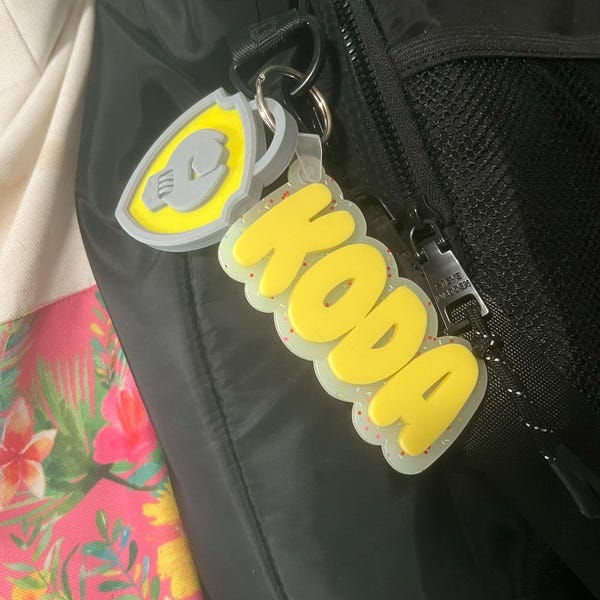 Smiley Face Backpack Keychains-bag Tags- Backpack Name Tags- Bog Bag ...