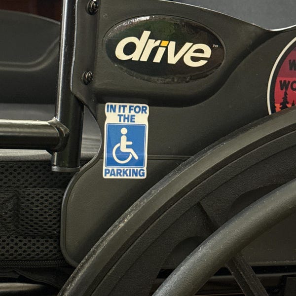 10pcs Wheelchair Stickers Pack, Motivational Wheelchair, Disabilities ...