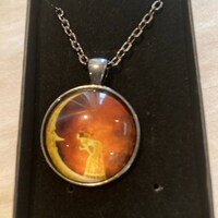 Woman on the Moon • Shannon Stamey Art • Moon Jewelry • Crescent Moon ...