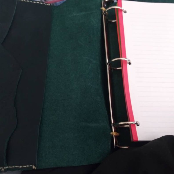 Soft Ring Binder, Leather Folder, Soft Leather Binder, Document Holder ...