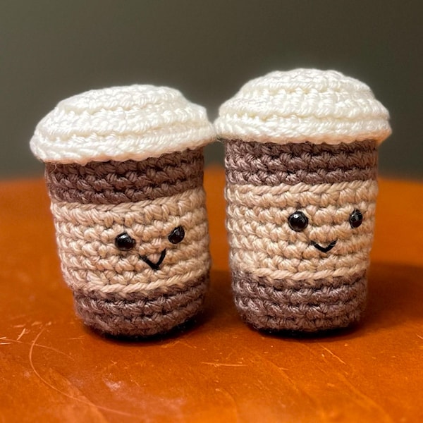 Coffee Cup Keychain Crochet Pattern - Etsy