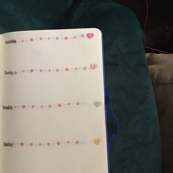 February Monthly Bullet Journal Sticker Kit - Valentines Themed ...