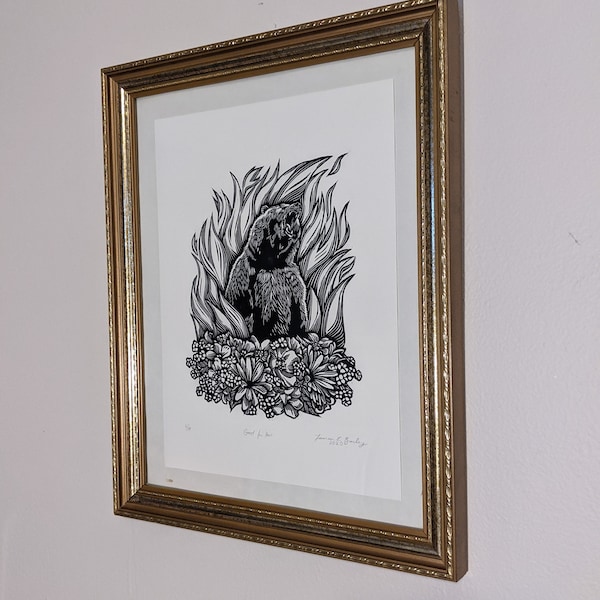 Sleep Sweet Boy, a Reductive Linocut Print - Etsy