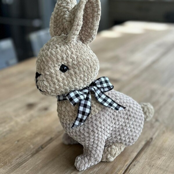Crochet Pattern Realistic Mini Bunny Rabbit Amigurumi English PDF ...