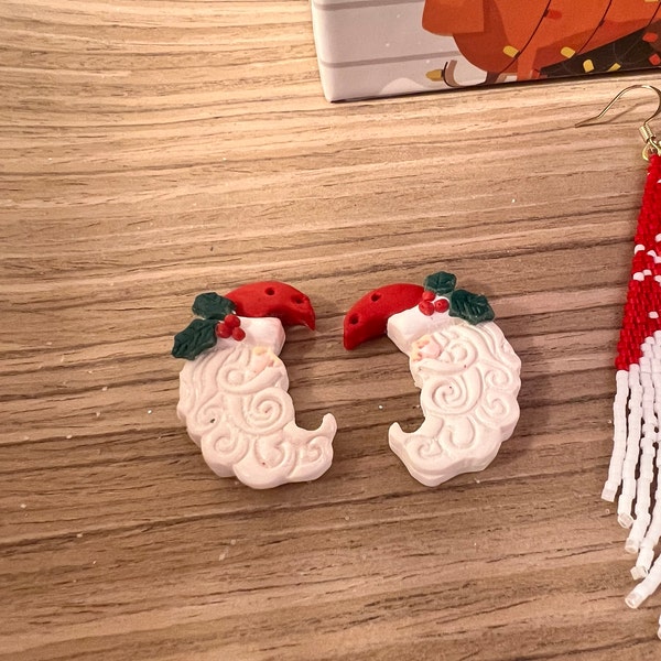 Santa Claus Moon Cutter | Santa Claus Face Clay | Clay Cutters L ...