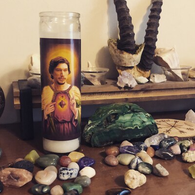 Saint Adam Driver Prayer Candle - Etsy