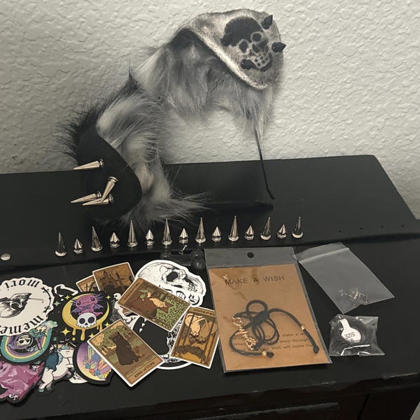 Black Beginning Pastel Kawaii Emo Goth Choker Necklace Collar Star ...