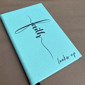 Faith Journal With Cross Custom Prayer Journal, Personalized Goal ...
