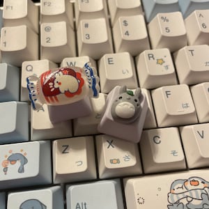 Pig Keycap Kawaii Mechanical Keyboard Clear Pink Piggy Heart - Etsy