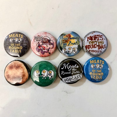 100 1 Inch Full Color Custom Buttons. We Can Make ANY Size Quantity in ...