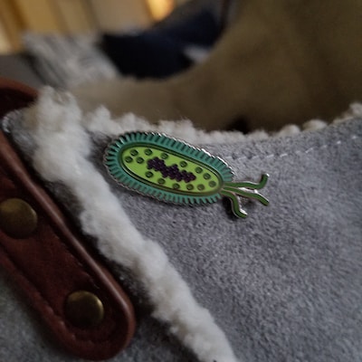 Bacteria Enamel Lapel Pin EP121 Biology, Disease, Science, and Cell ...