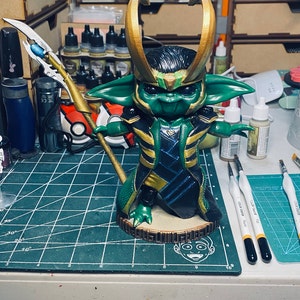 Wappellious Spellbrush Wizard Resin Miniature for D&D | Etsy