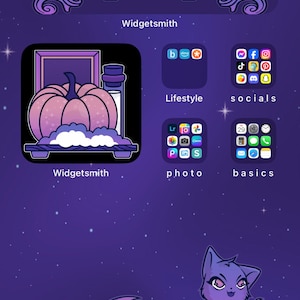 Cute Alchemy Magic Moon and Stars Mystic Lunar Computer Desktop Theme ...