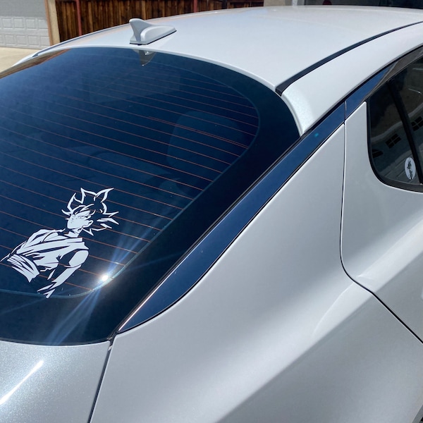 Vinyl Decal Goku Black Stare - Etsy