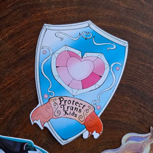 Old Animation Style Alice and Red Queen Sticker Holographic Waterproof ...