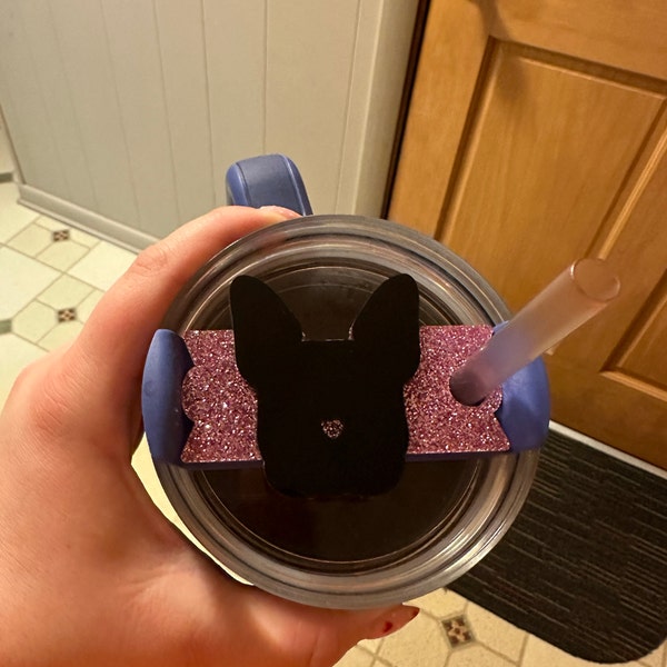 40 OUNCE Stanley Straw Charm Tags H2O Quencher Transparent and Blank ...