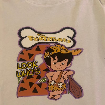 Caucasian Bam Bam Rubble Inspired Birthday JPG PNG - Etsy