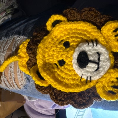 PATTERN Lion Applique Crochet Pattern PDF Jungle Animal Pattern Safari ...