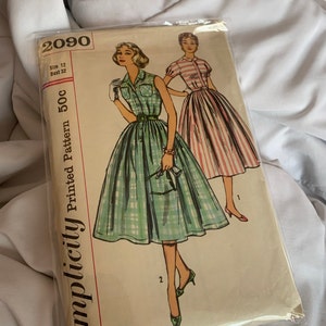 Simplicity 1728 Princess Gown Pattern With Juliet Sleeves - Etsy