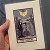 The Lovers VI - Tarot Card Art - Hand-cut Art Card Mounted on 5x7 ...