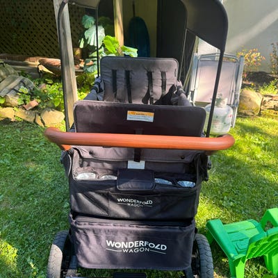 Cow Print Faux Leather Handlebar Covers for Wonderfold, Wagonfold ...