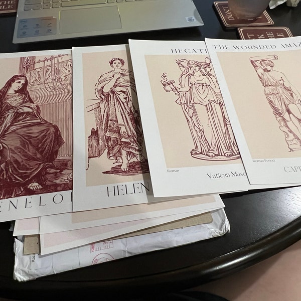 Helen of Troy, Helene La Belle, Neoclassical Drawing, Antique Greek ...