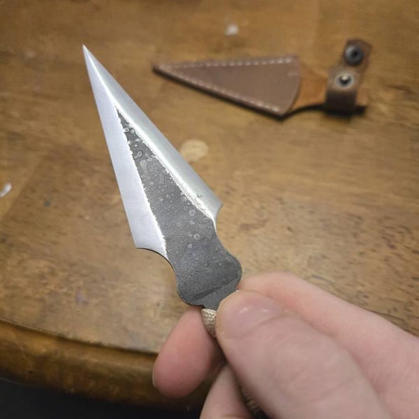 Forged Blacksmith's Hammer. Ergonomic Ash Handle. Blacksmith Tool for ...