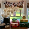 Groovy Happy Birthday Banner Retro 70s Party Theme Two Groovy - Etsy