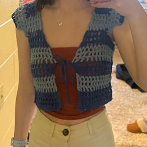 Capri Top Crochet Pattern pdf Beginner Friendly - Etsy