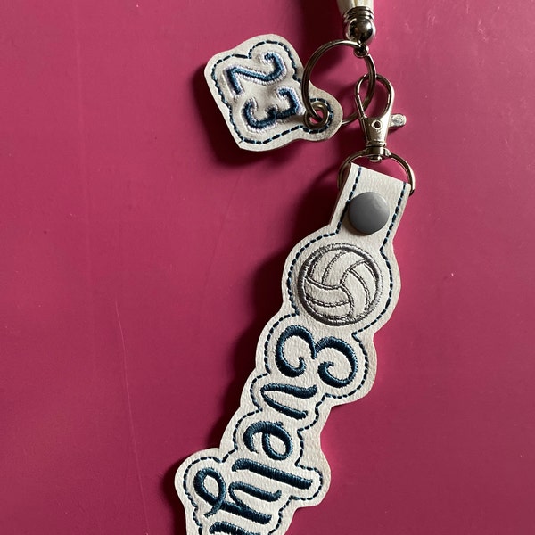 Custom Volleyball Keychain, Volleyball Team Gifts, Personalized ...