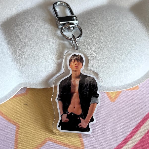 ATEEZ ANITEEZ Atiny Bowteez Keychain Charm Kawaii Deco Kpop Concert ...
