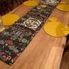 Luxury Classic Black Leatherboard Table Runner 70cm - Etsy