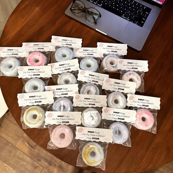 Welcome Back to School Gift From Teacher DONUT Sidewalk Chalk Class ...