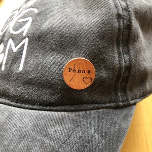 Penny Tie Tack Pin Custom Hand Stamped ADD Initials Date - Etsy