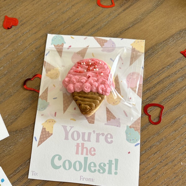 Valentine's DIY Cookie Kit Instructions Card-printable 3.5" by 5", DIY ...