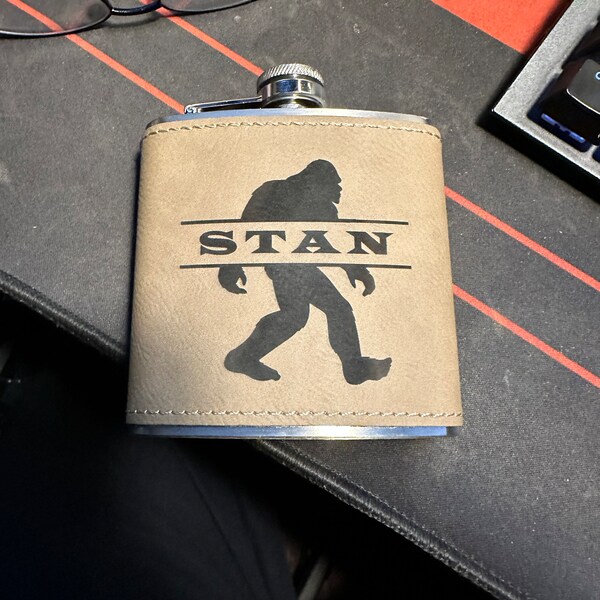 Bigfoot Monogram Svg, Big Foot Split Name Frame Svg, Yeti Svg, Sasquatch Svg. Vector Cut File ...