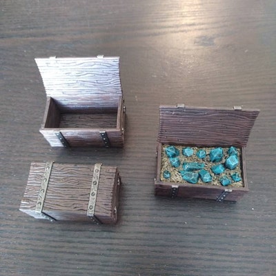Crates Mine Big RPG Miniature 3D Printed 28mm Scatter Terrain Tabletop ...